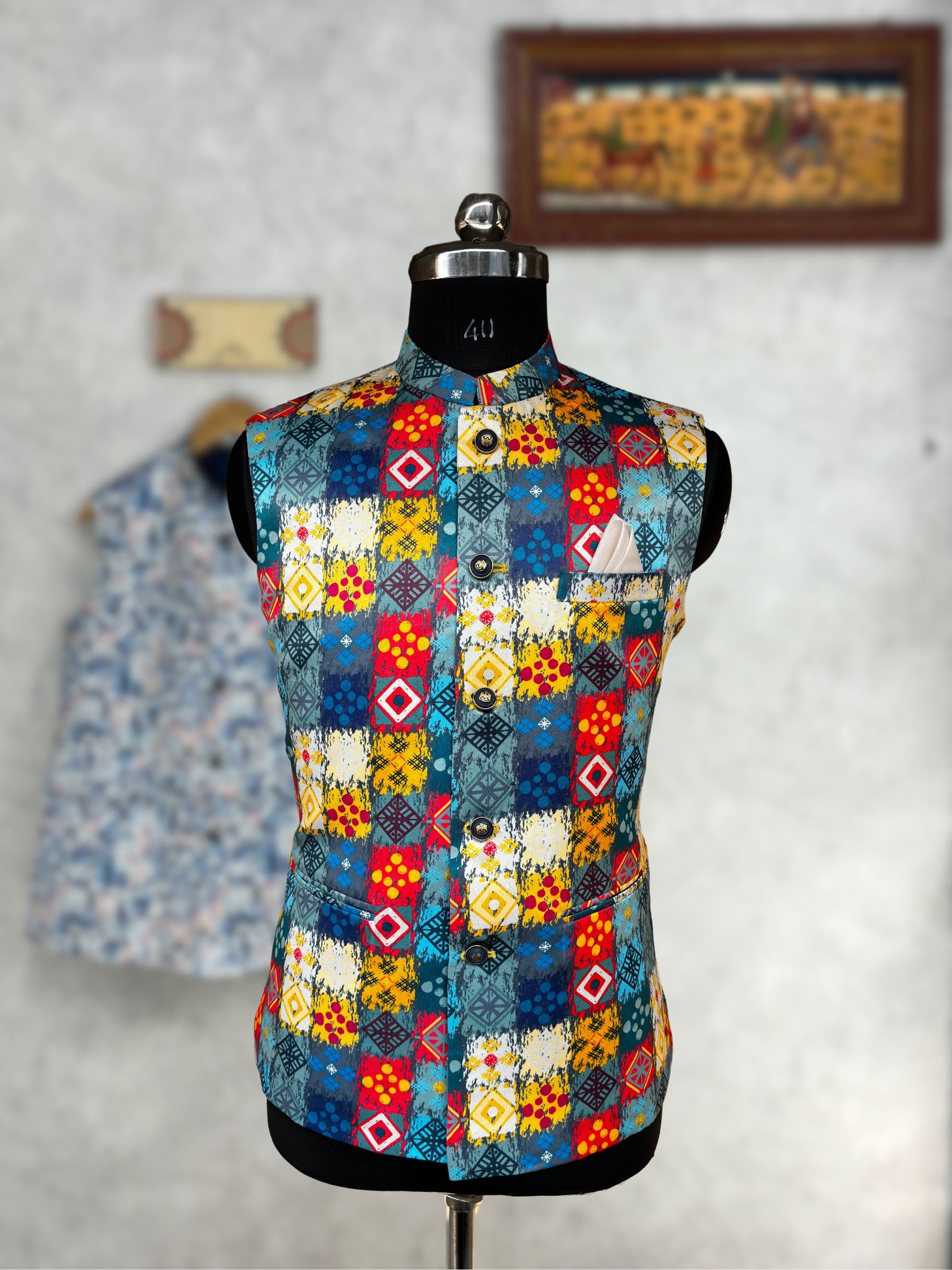 Shahi Attire Modi Jacket Men's Modi jacket for weddings and festivals ...